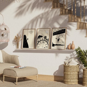 Stoicism Wall Art Set of 3 Prints Bundle With Marcus Aurelius Quote ...