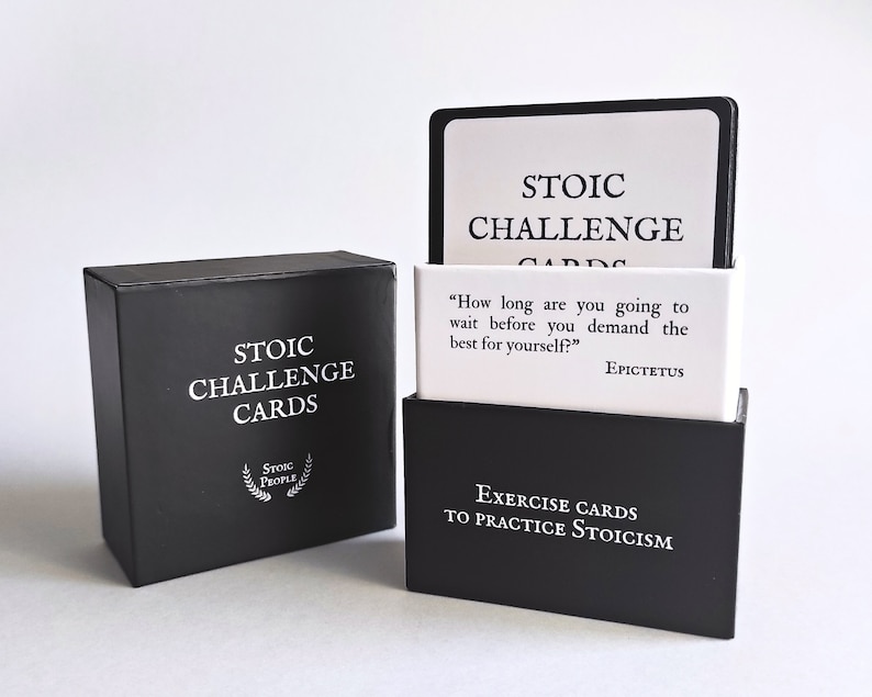 Daily Stoic Exercise Card Deck: Stoicism Cards to Practice Marcus ...