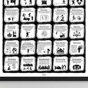 Stoicism Teachings Monthly Stoic Poster Monthly Stoic Board - Etsy