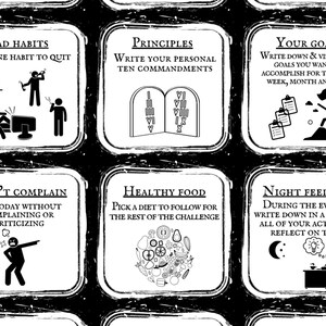 Monthly Stoic Training Poster Printable Daily Stoic Teachings - Etsy