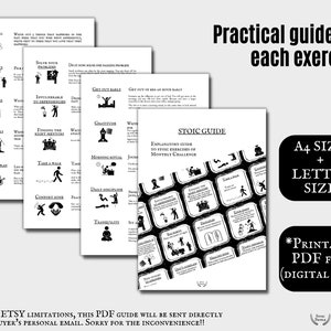 Monthly Training Poster of Stoicism Today, Modern Stoicism Exercises ...