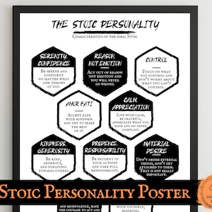Foundations of Stoic Personality Profile, Main Principles of Stoicism ...