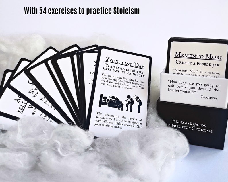 Digital Stoic Cards: 52 Daily Stoic Exercises & Stoicism Principles ...