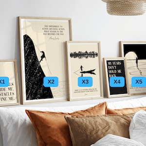 Stoic Art Bundle Set of 5 Prints, Birthday Gift Ideas for Women, Marcus ...