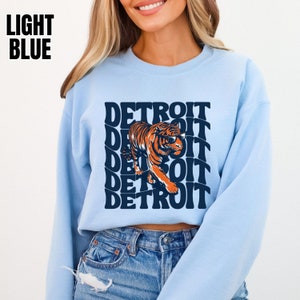 Detroit Baseball T-shirt Crewneck Sweatshirt Hoodie, Mens & Womens ...