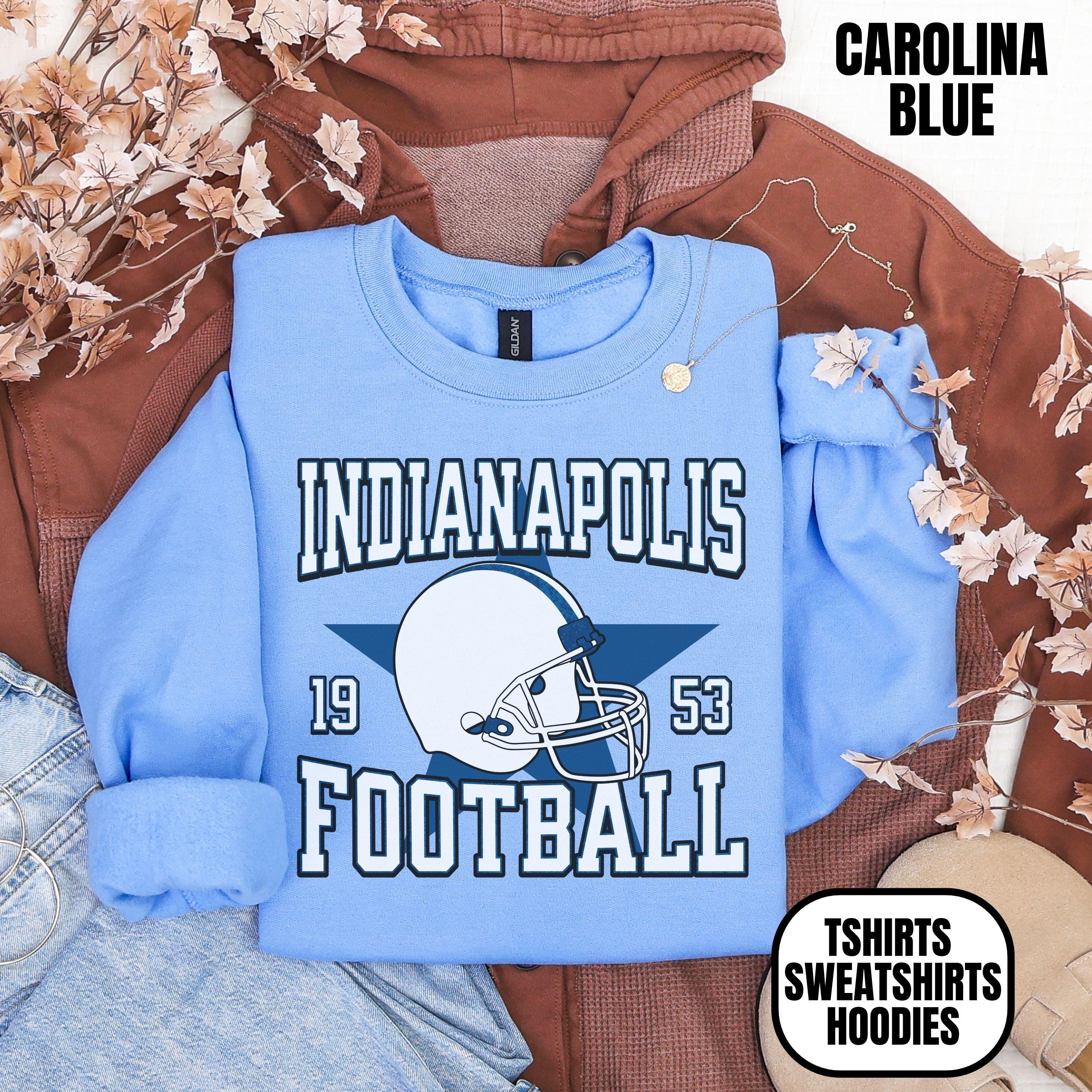 Vintage Distressed Style Indianapolis Football Apparel, Mens & Womens T ...