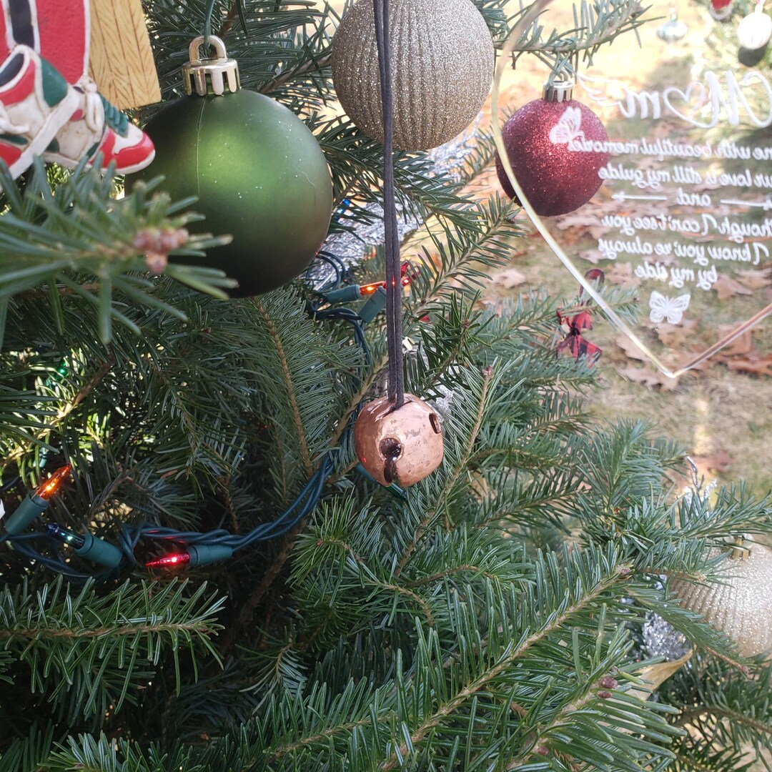 Hand Hammered Copper Jingle Bell - Etsy