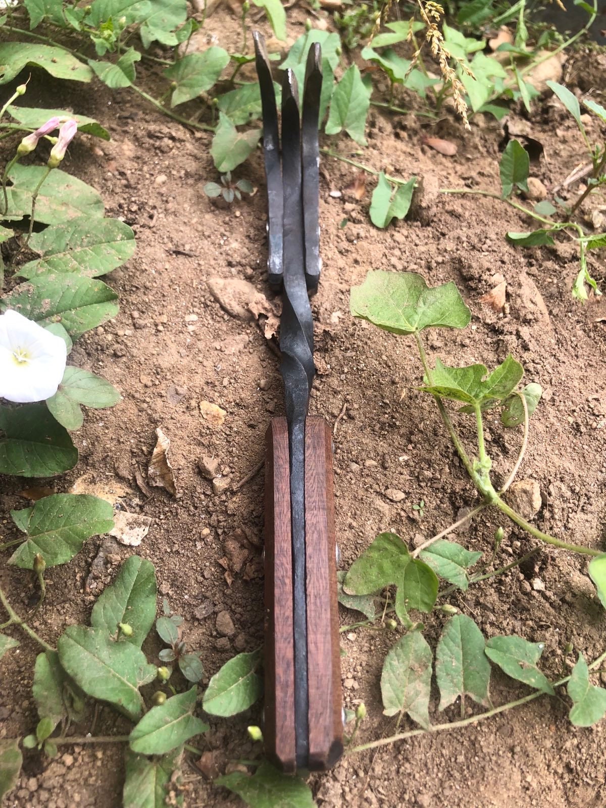 Hand Forged Little Claw Cultivator - Etsy