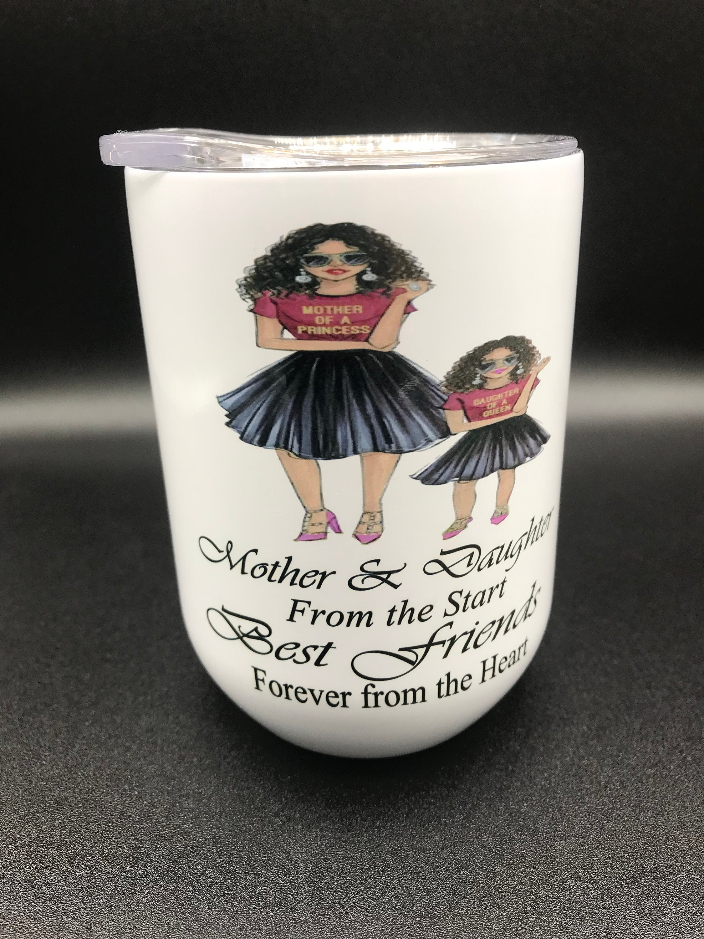 Mother Daughter Tumbler Etsy