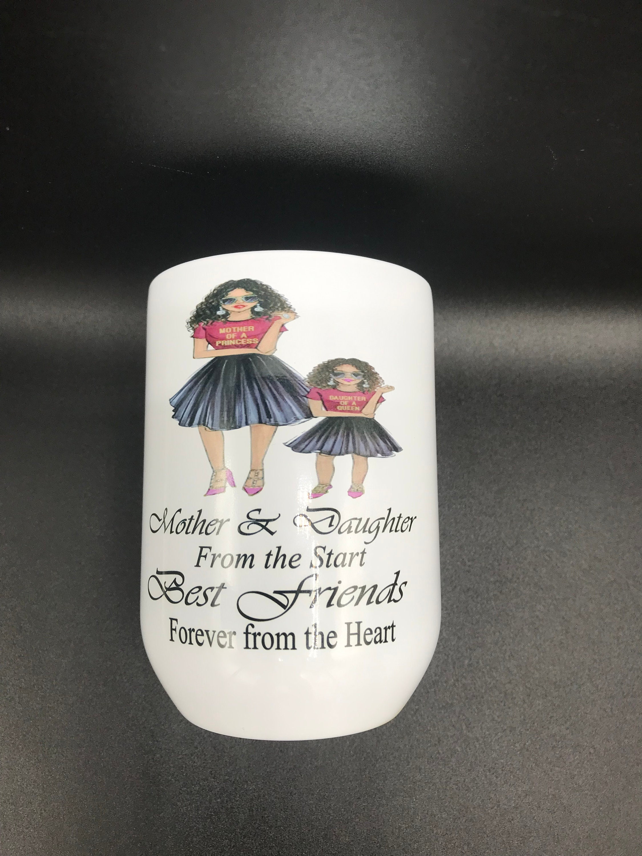 Mother Daughter Tumbler Etsy