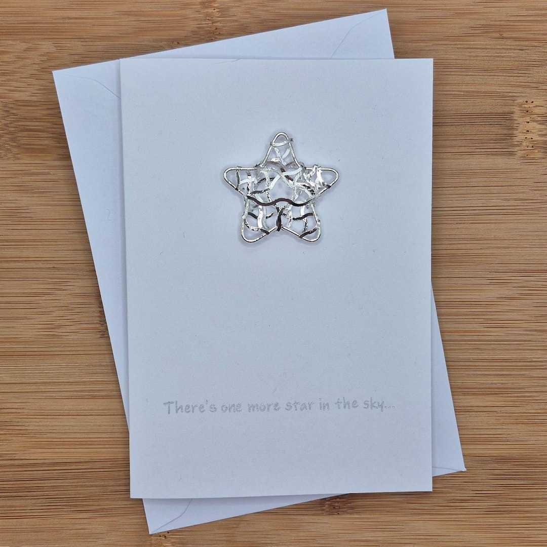 One More Star in the Sky, Thinking of You Sympathy Card for Friend ...