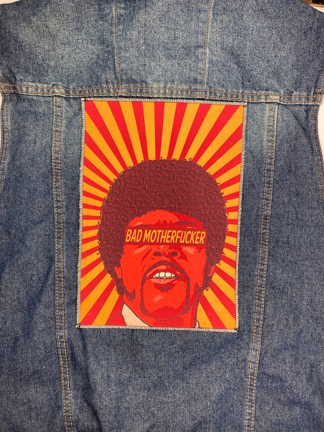 Pulp Fiction Back Patch Sew on Patch Jacket Clothes Accessories Vintage ...