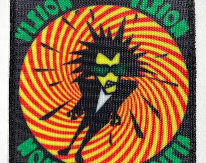 Psycho Stick Skateboard Iron on Patch Old School Skate Gator Jeff ...