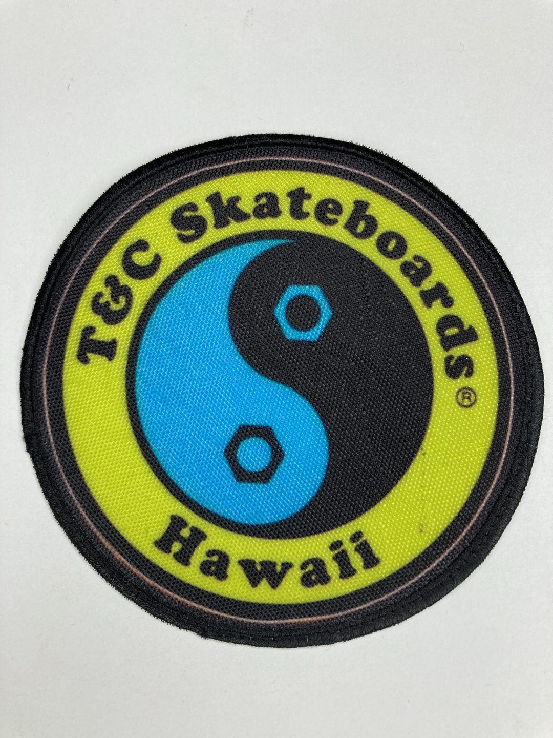 Skateboard Iron on Patch Old School Skate Psycho Stick Gator Jeff ...
