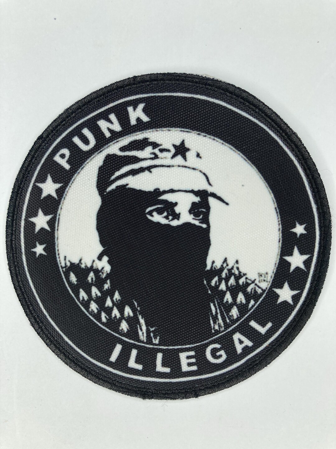 Punk Patch Iron on or Sew in Patch Rock Band Jacket Clothes Accesories ...