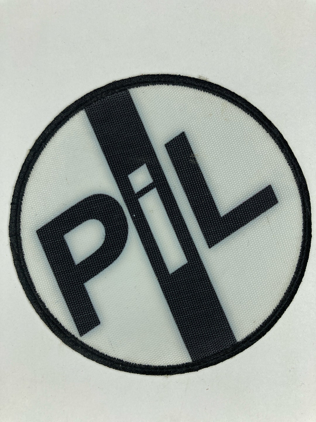 PIL Iron on Patch Rock Band Jacket Clothes Accessories Vintage Design ...