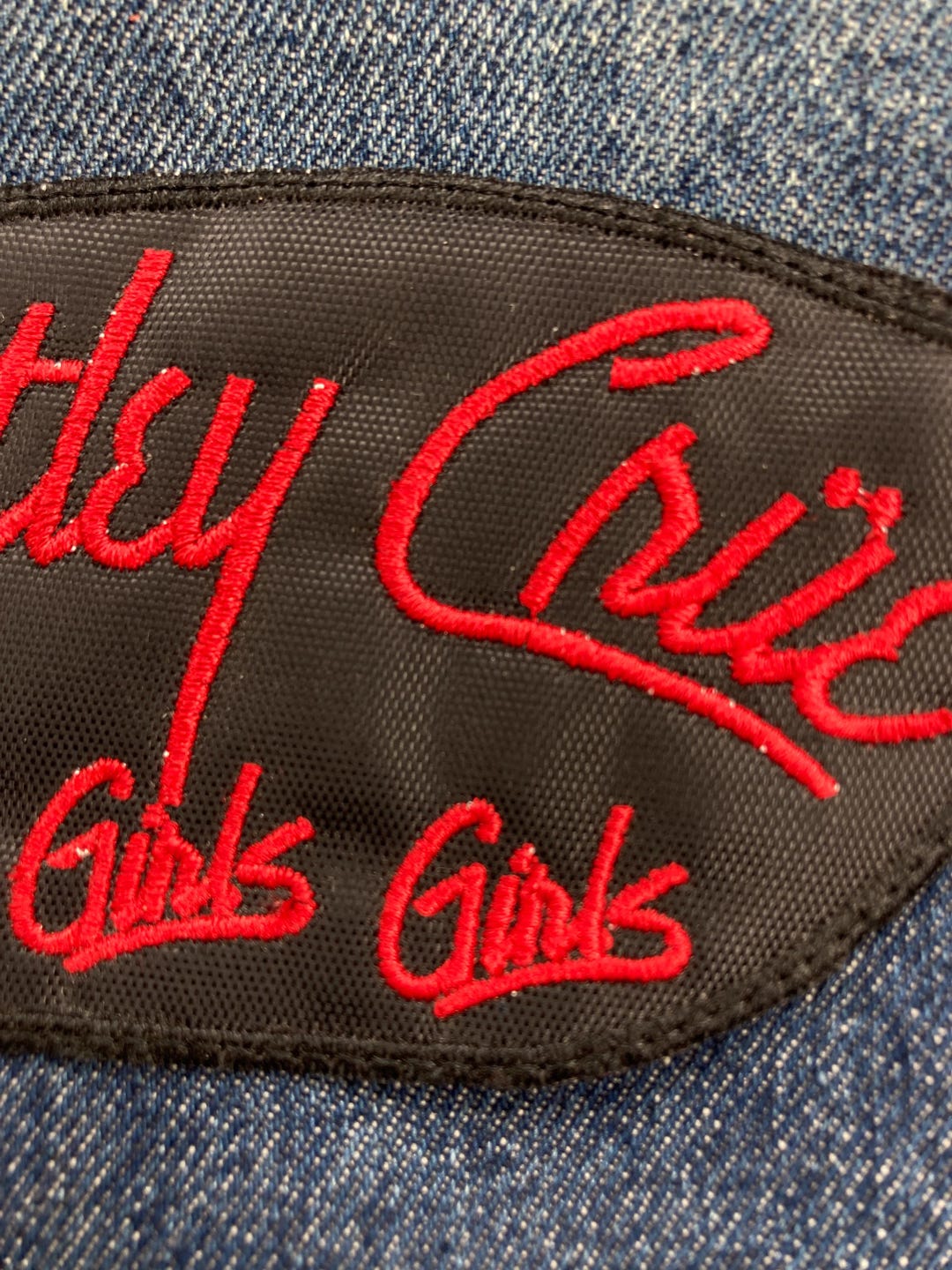 Motley Crue Embroidered Patch Sew in Rock Band Battle Jacket Clothes ...