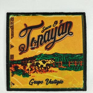 Tequila Mezcal Tonayan Iron on or Sew on Patch Jacket Clothes ...