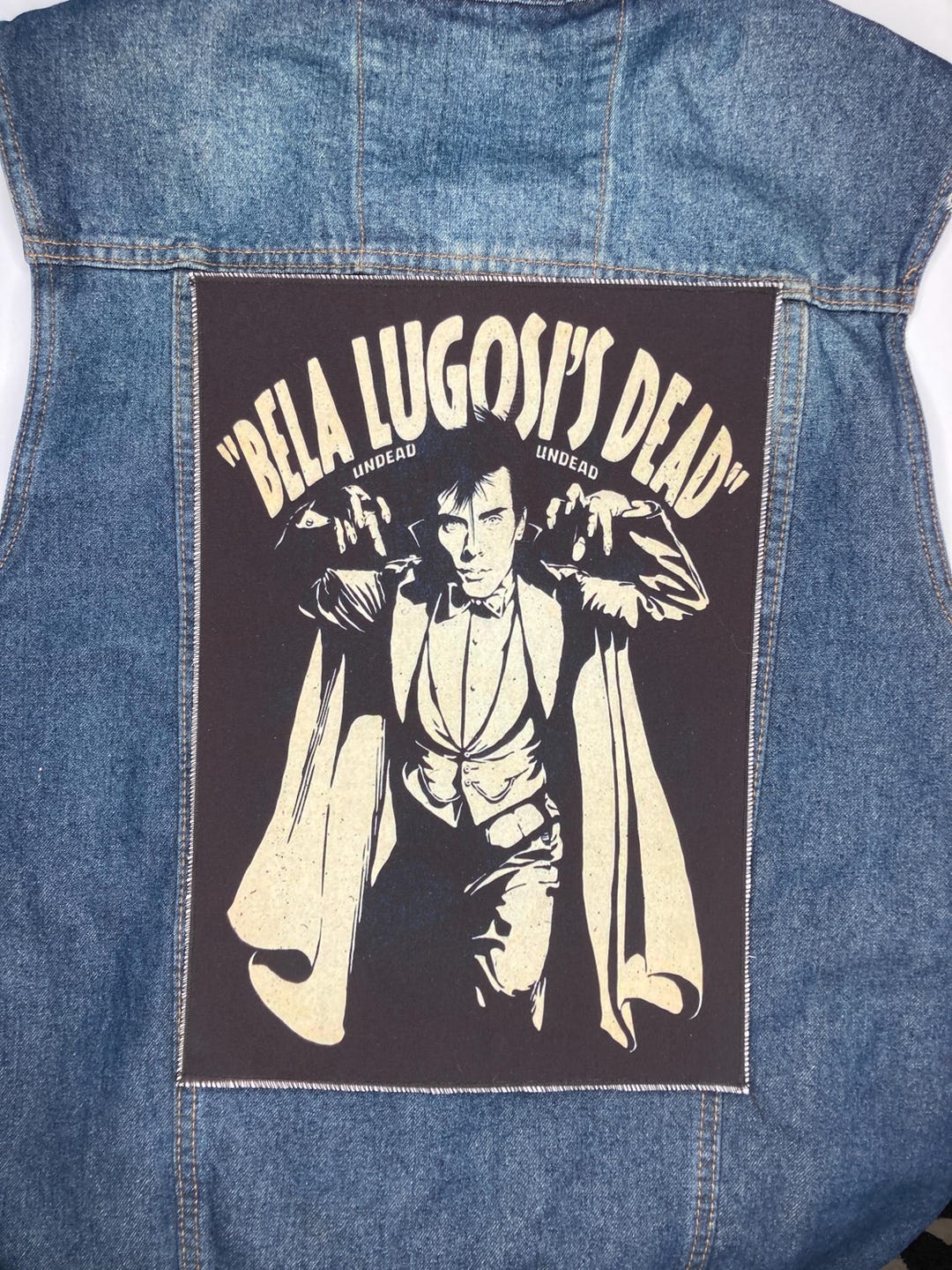 Bauhaus Back Patch Sew on Patch Punk Rock Band Jacket Clothes ...