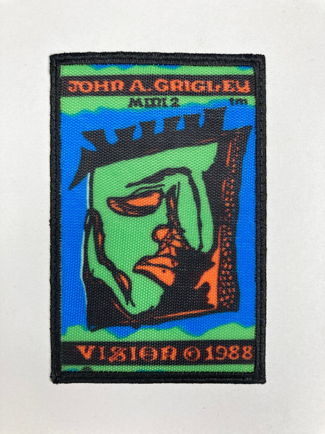 Vision Street Wear Skateboard Iron on Patch Old School Skate - Etsy