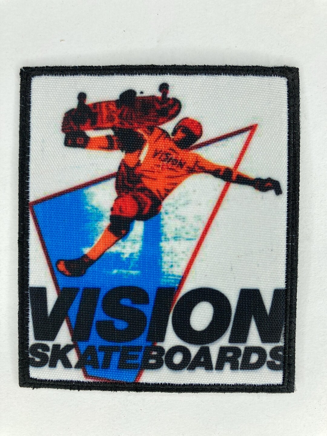 Vision Street Wear Skateboard Iron on Patch Old School Skate Psycho ...