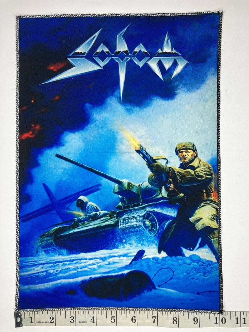 Nuclear Assault Back Patch Sew on Patch Punk Rock Band Jacket Clothes ...
