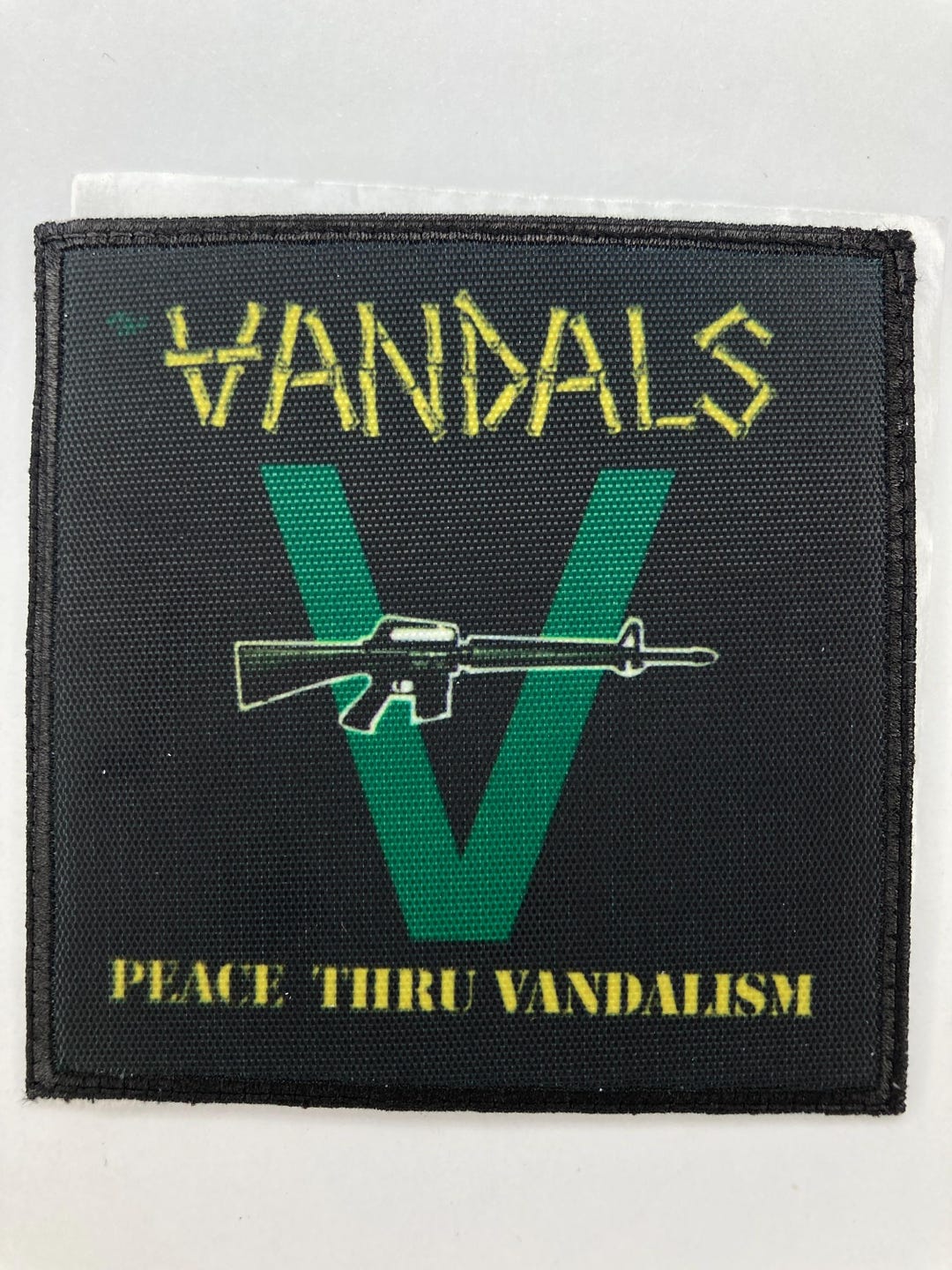 The Vandals Iron on or Sew in Patch Rock Band Jacket Clothes Accesories ...