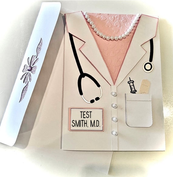 Doctor's Day Card SVG - Etsy