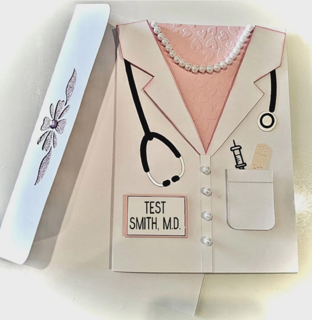 Doctor, Provider, or Nurse Custom-made Card - Etsy