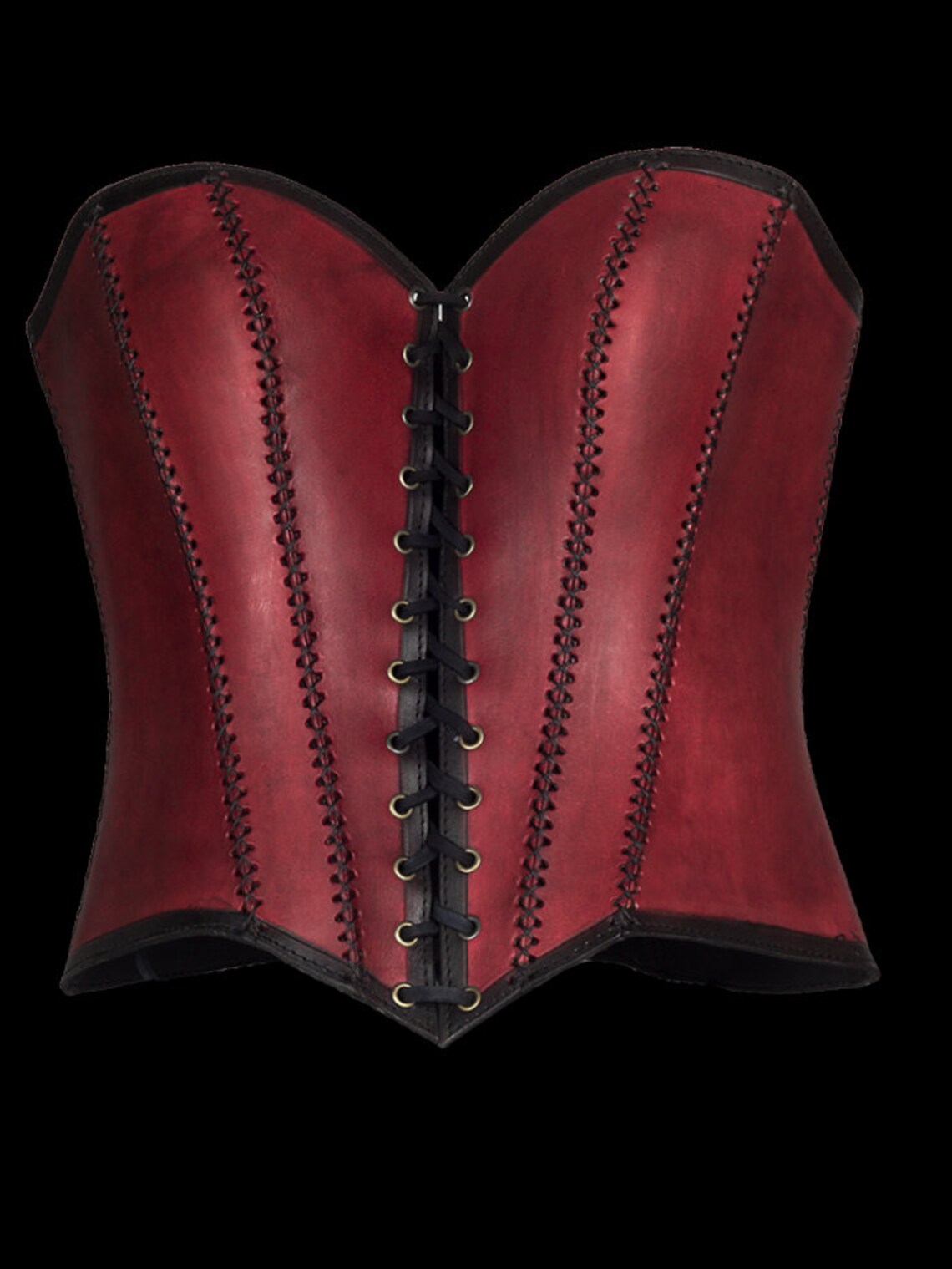 Medieval Leather Corset LARP Handmade Leather Corset | Etsy