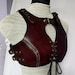 Shieldmaiden Warrior Armor, Antique Brown Leather Female Viking Chest-plate LARP Cosplay ...