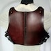 Shieldmaiden Warrior Armor, Antique Brown Leather Female Viking Chest-plate LARP Cosplay ...