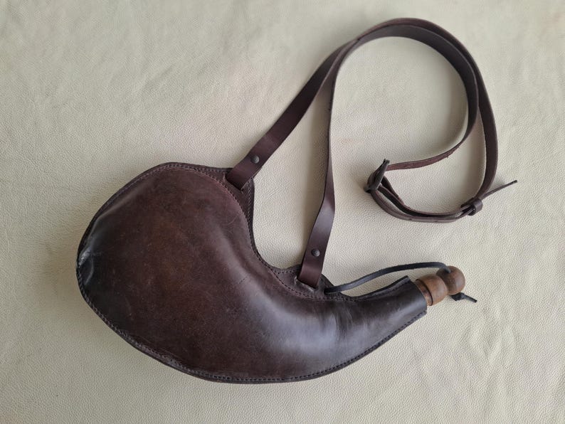 Viking, Medieval LARP Fantasy Handmade Leather 0.8 L Watter-bottle ...