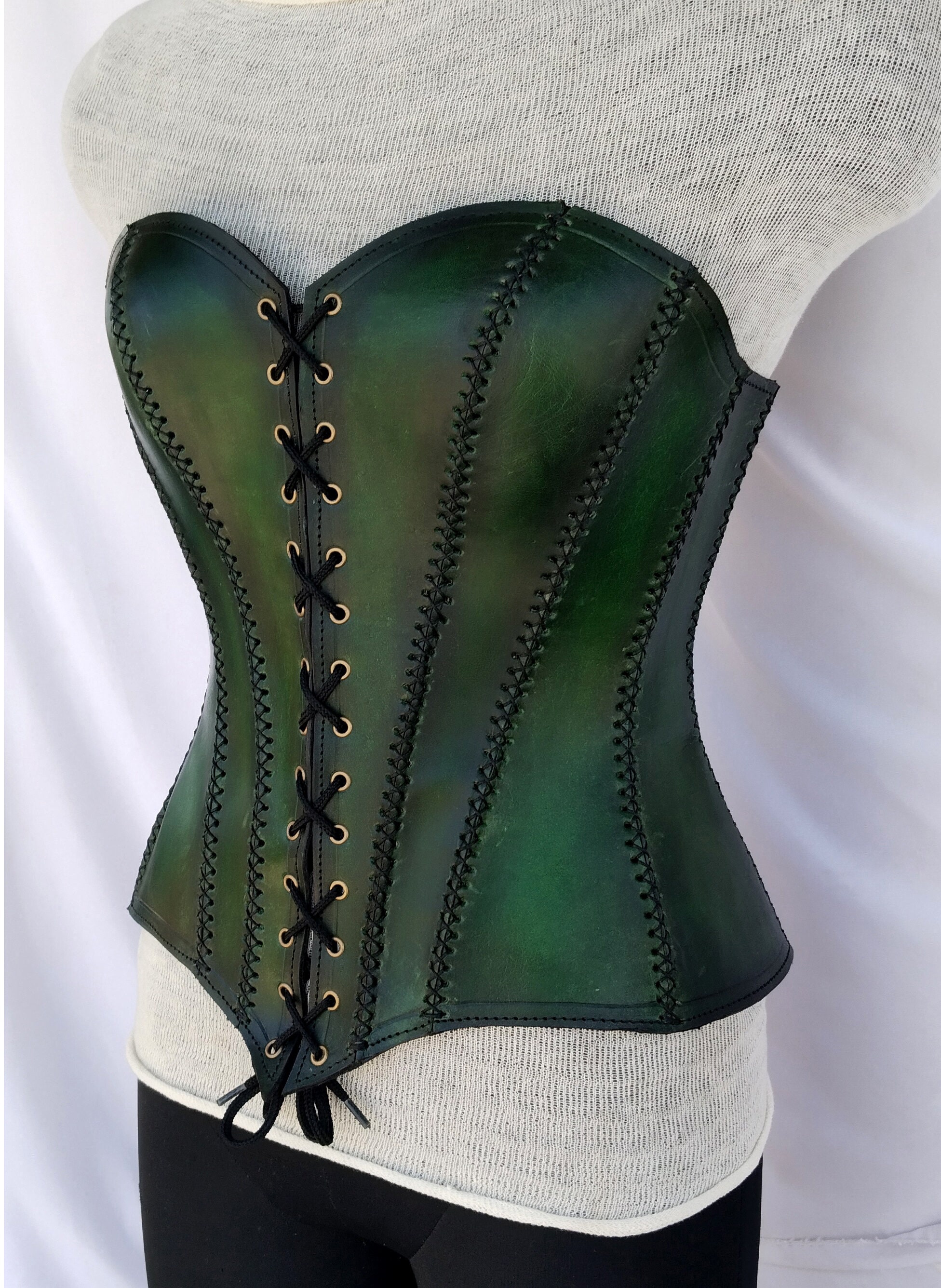Medieval Leather Corset LARP Handmade Leather Corset Viking - Etsy