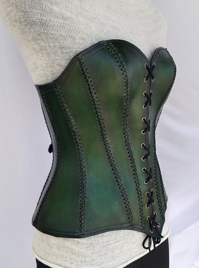 Medieval Leather Corset LARP Handmade Leather Corset Viking - Etsy