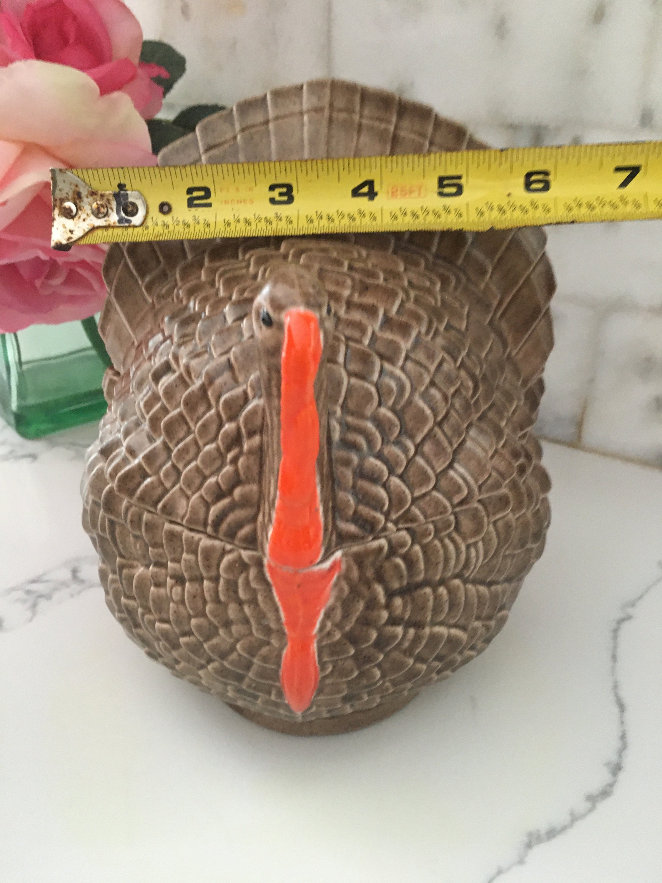 Adorable Turkey Jar With Lid, Holiday Turkey Canister With Lid - Etsy