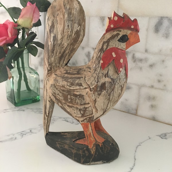 Wooden Chicken - Etsy