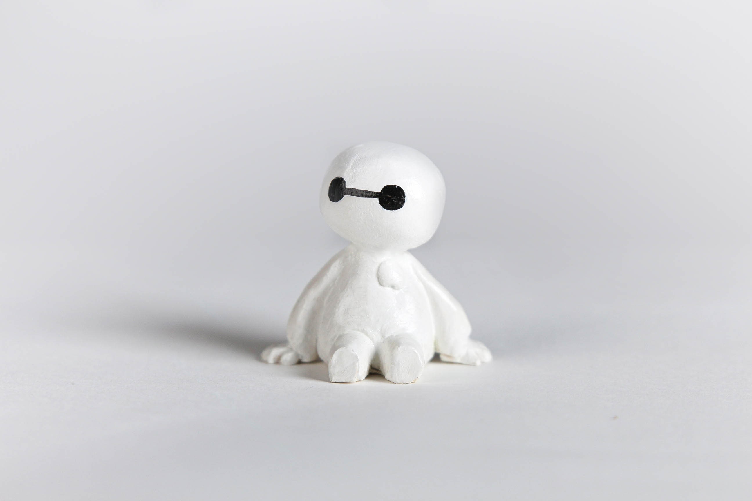 Baymax Figurine Big Hero 6 Movie. Cute Baby Baymax Sculpture. Acrylic ...