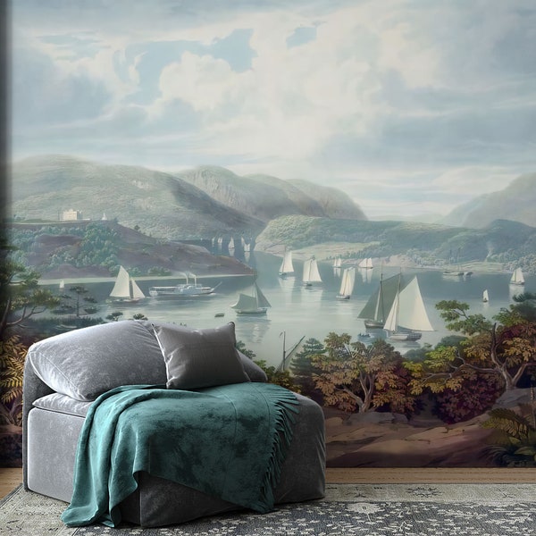 Colonial Wall Mural - Etsy