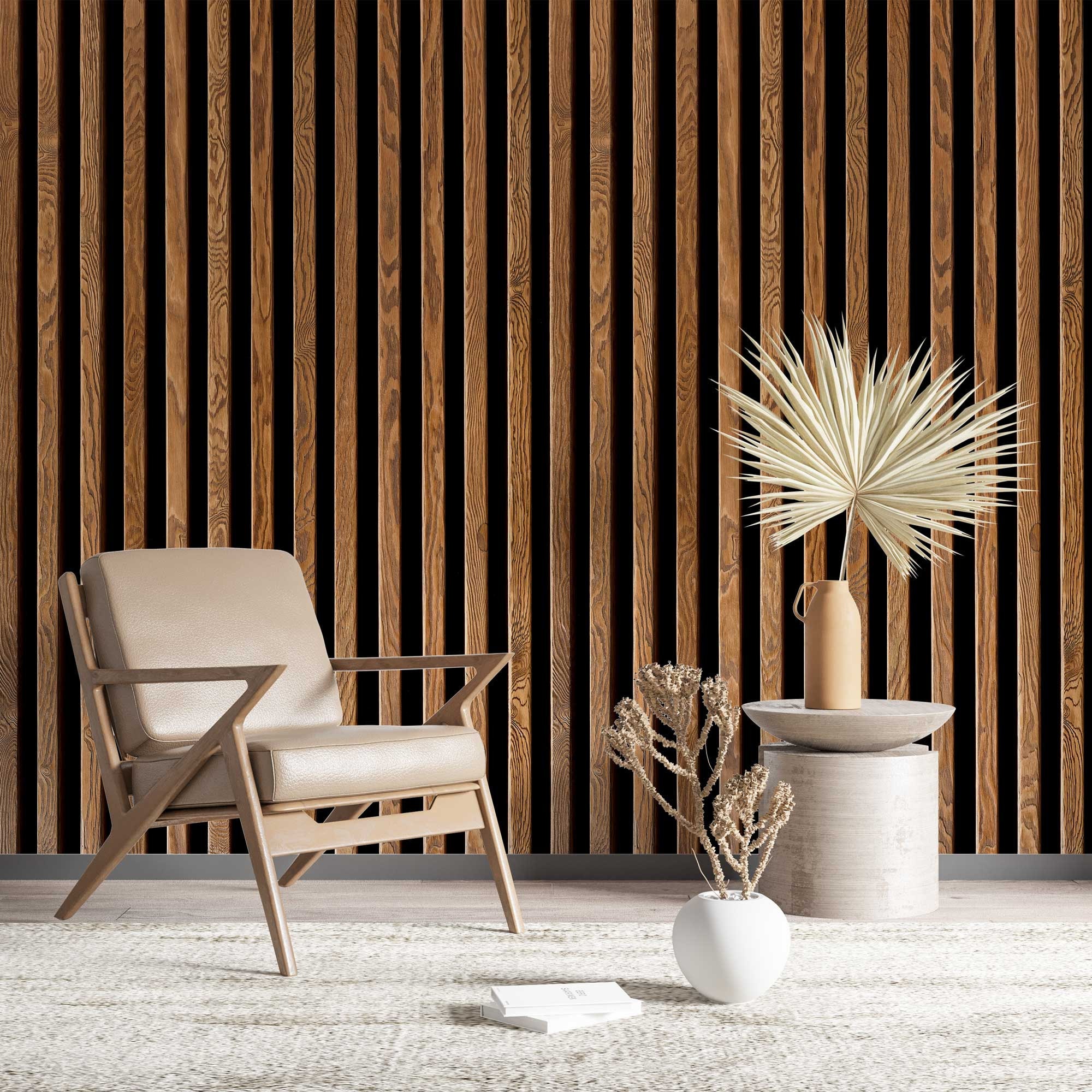 Wooden 3D Look Peel and Stick Wallpaper Wood Look Wallpaper - Etsy ...