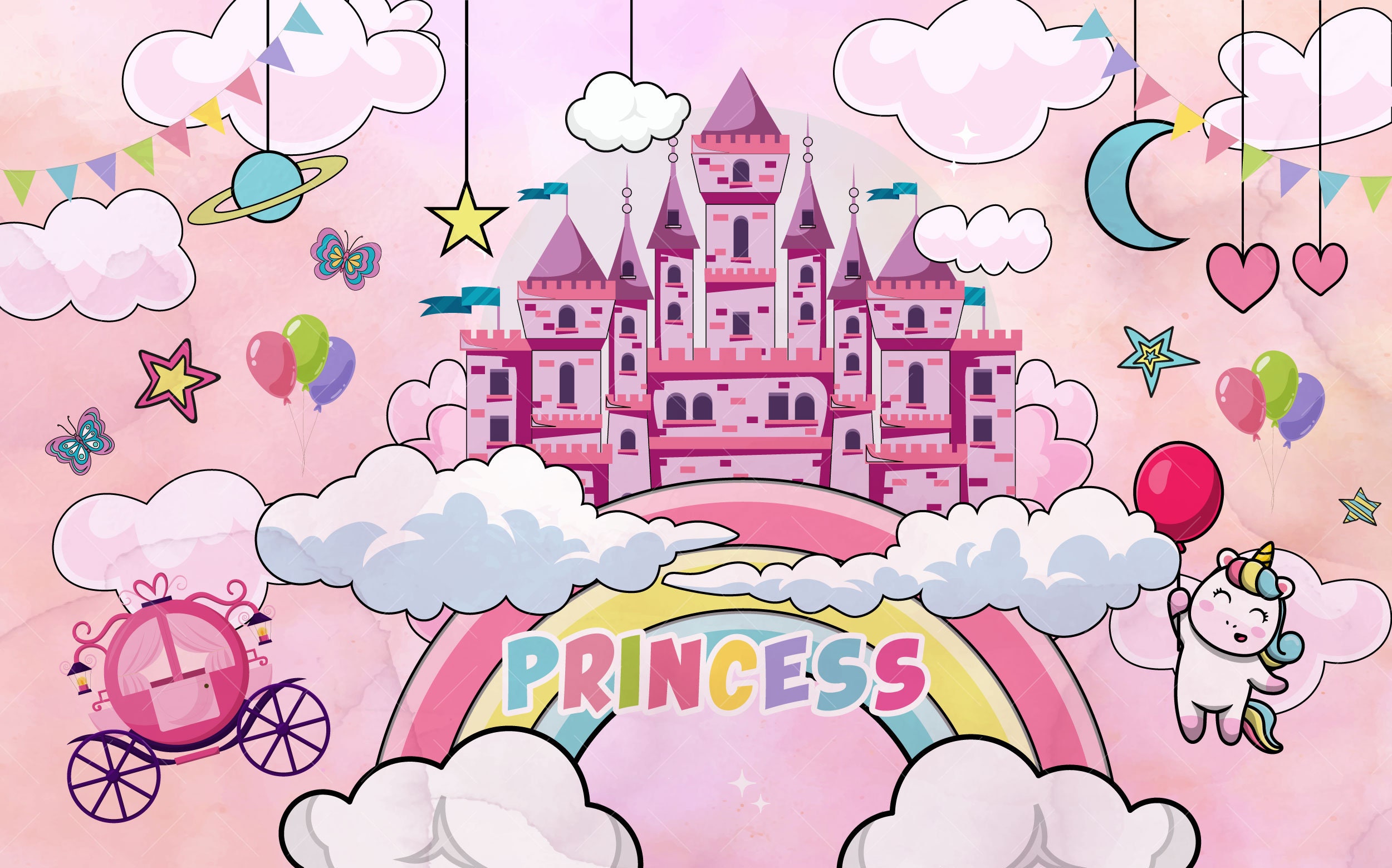 Princess Castle Cartoon