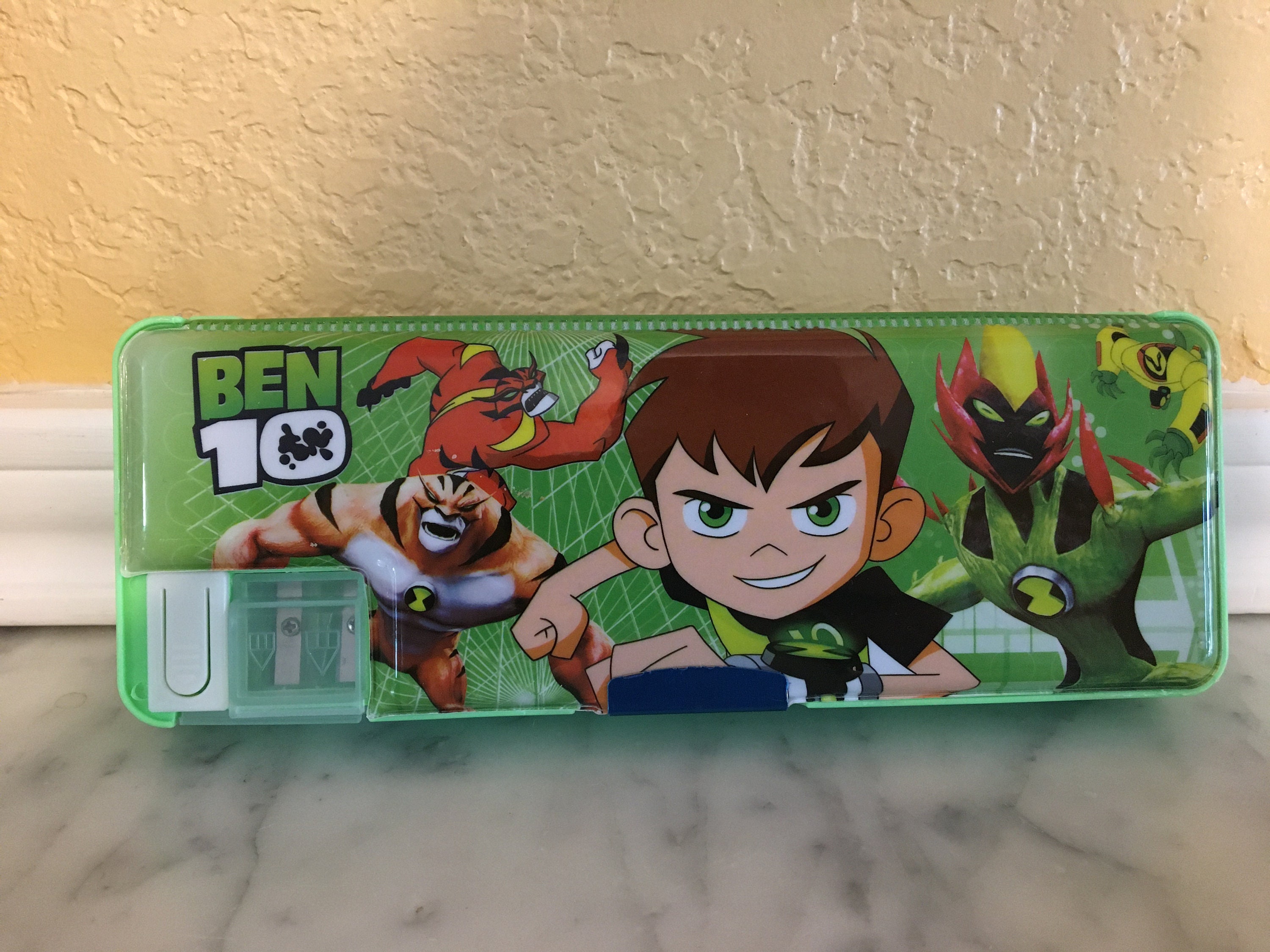 NEVER USED! Cartoon Network Ben 10 Plastic Pencil Case - Etsy