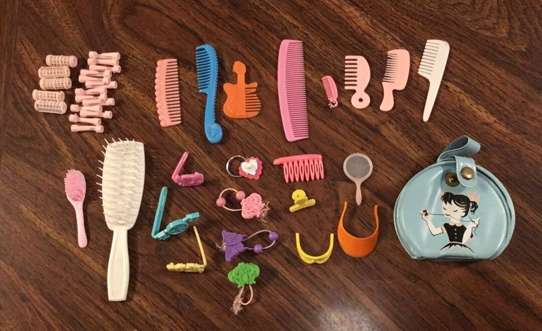 41 Piece Set of Vintage Hair Accessories for Dolls - Etsy