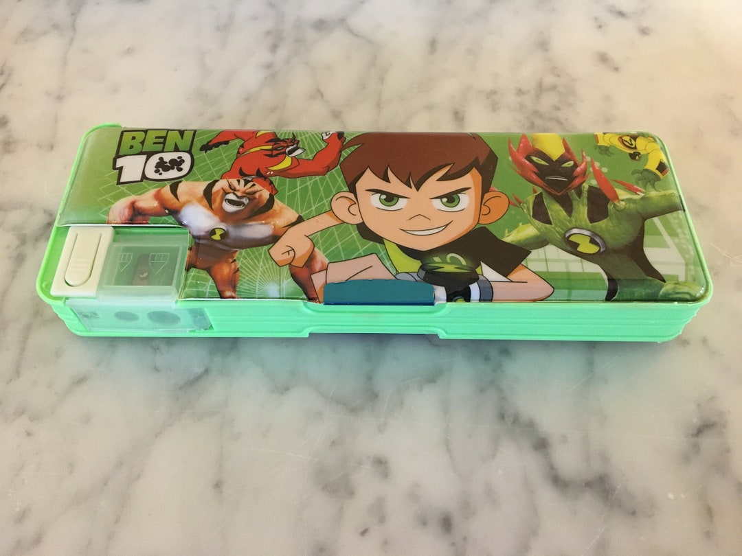 NEVER USED! Cartoon Network Ben 10 Plastic Pencil Case - Etsy