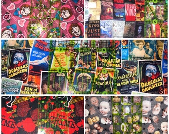 Horror Fabric - Etsy