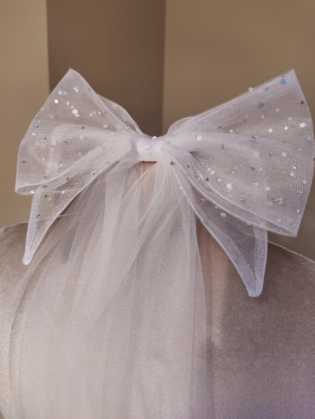 Handmade Sequin Hen Party Bridal Hair Bow - Etsy
