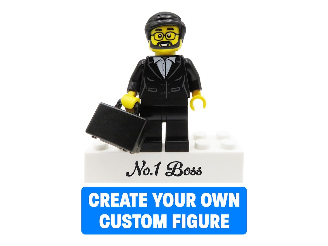 Boss / Manager – Personalized LEGO® Figure – Custom Minifigure Gift for ...