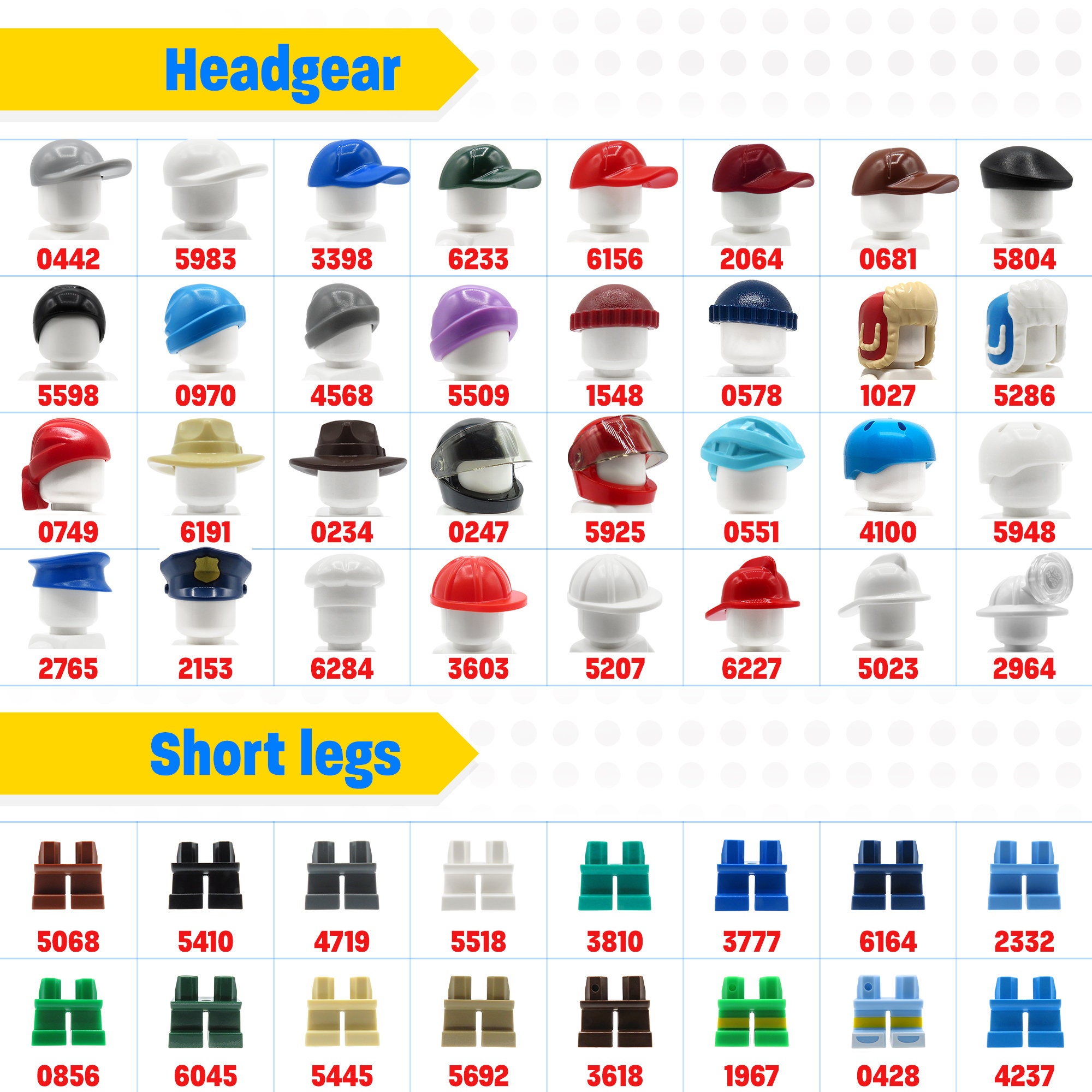 Create Your Own Custom LEGO Minifigure / Person / Character - Etsy