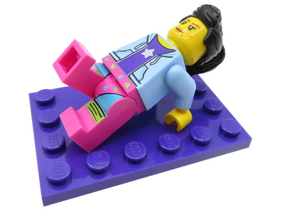 Custom Minifigure Yoga / Fitness Woman Made of LEGO Parts Perfect Gift ...