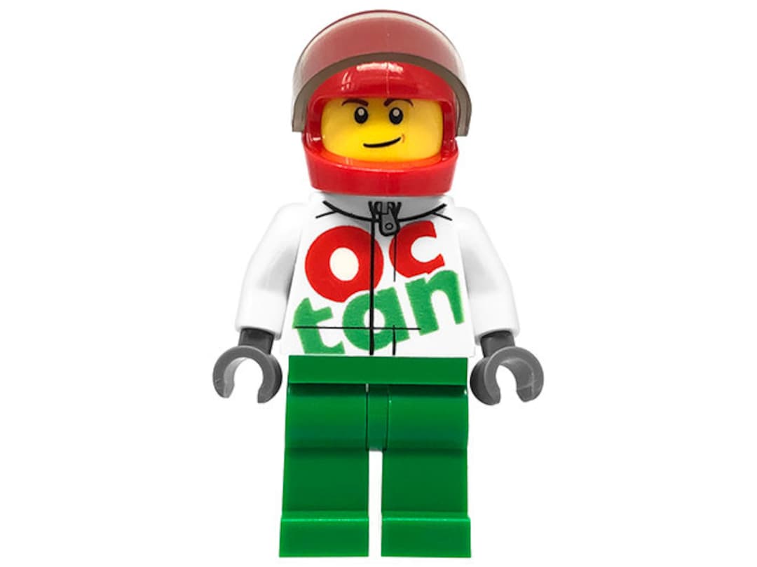LEGO City Minifigure Racing Driver / Rally Driver in a - Etsy Australia